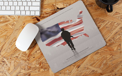 USA Patriots Flag Non Slip Mouse Mat / Mouse Pad | eBay