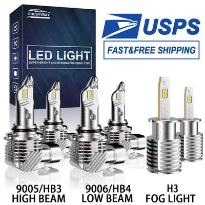 For Lexus SC300 SC400 1994-2000 LED Headlight High Low Beam + Fog ...