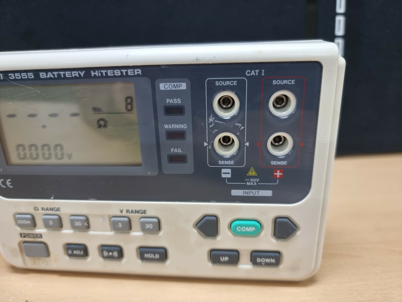 HIOKI 3555 Battery HiTESTER (Missing battery cover) | eBay