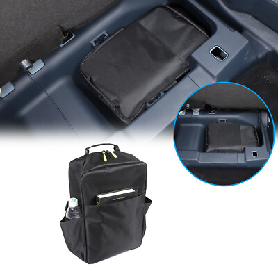 Black Cloth Rear Seat Box Bag Fit For Ford Maverick 2022-2024 | eBay