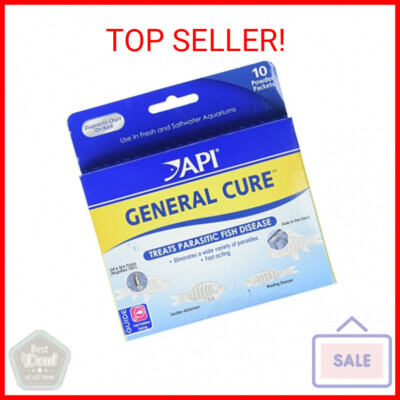 API General Cure Freshwater and Saltwater Fish Powder Medication 10 ...
