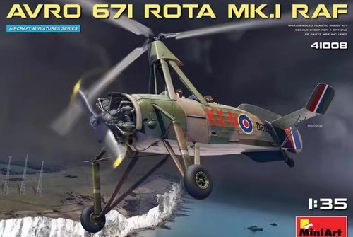 MINI ART 41008 1/35 Scale Avro 671 Rota MK.I RAF (Plastic model) MODEL ...
