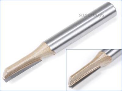 4.7mm x 12.7mm Straight Router Bit 6mm Carver Wood Inlay Cutter Drill ...