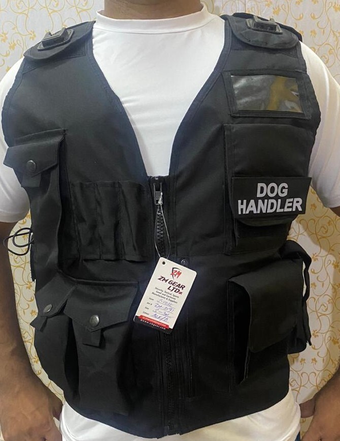 New Tactical Security Dog Handler Vest Enforcement CCTV Tac High ...
