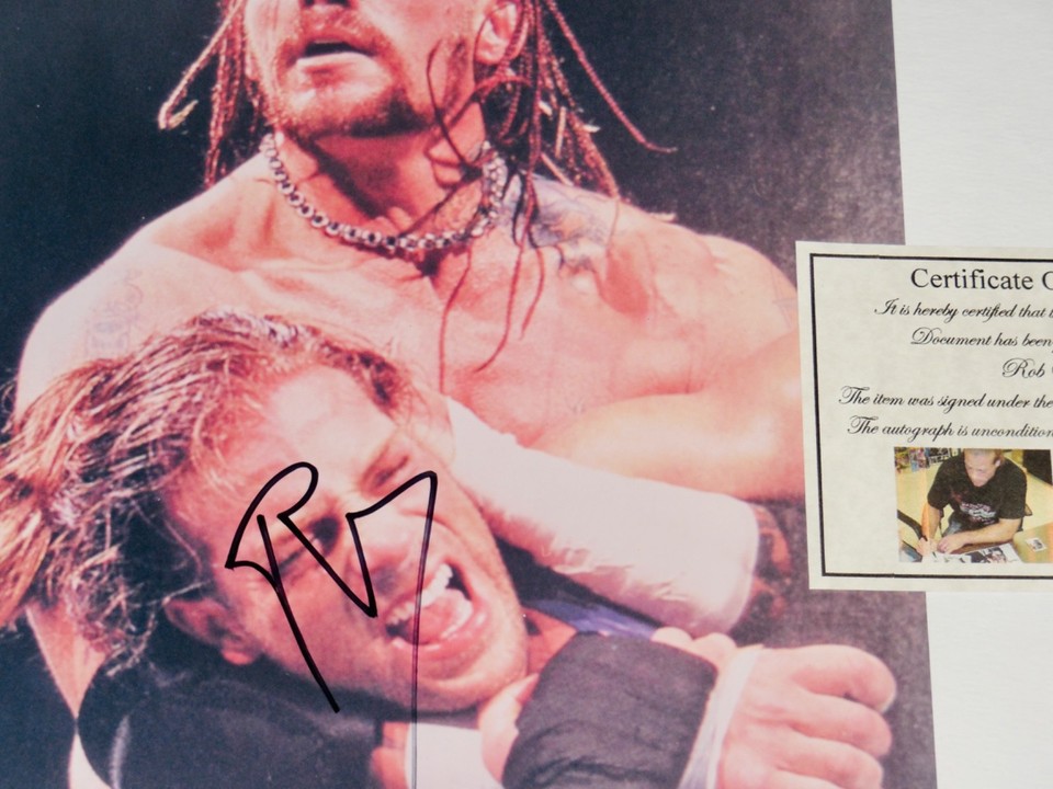 ROB VAN DAM Autographed 8x10 Color Photo - WWE TNA ECW WWF - With COA ...