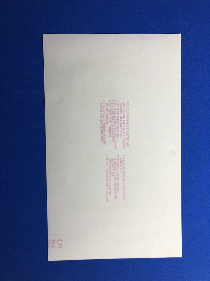 Bruce Larson Sentry Oldsmobile Funny Car DECAL SHEET 1:25 Serch LBR ...