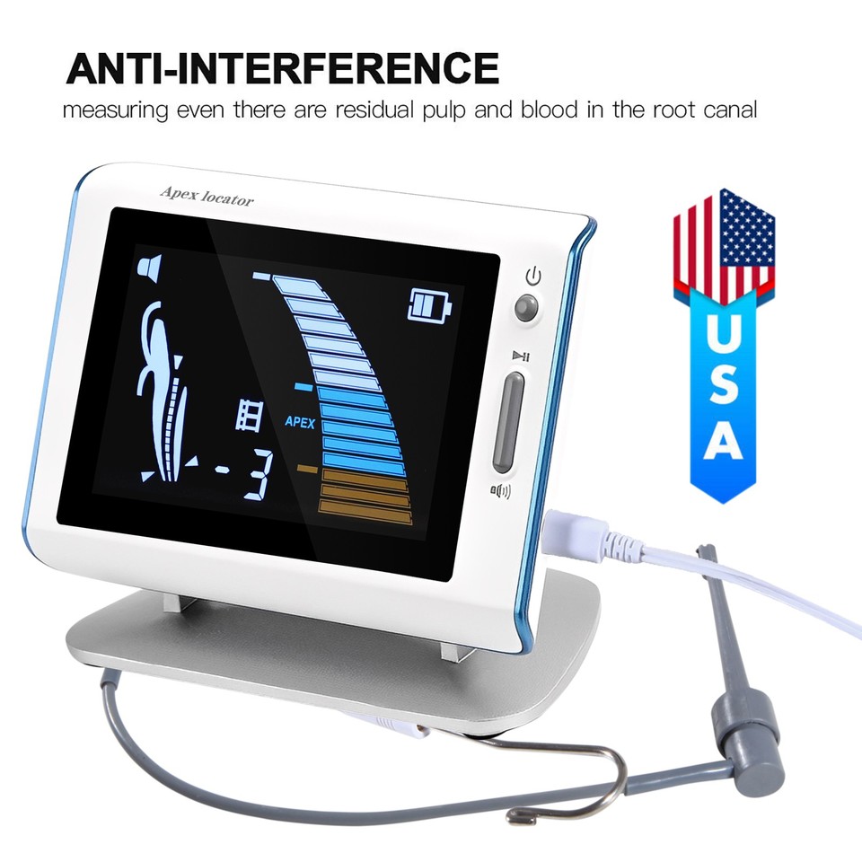 Dental Endo Apex Locator Root Canal/ LED Endo Motor 16:1 Contra Angle ...