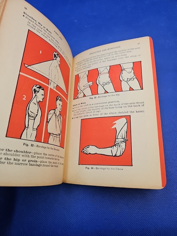 1965 Vintage First Aid Book From St John’s Ambulance Association | eBay UK