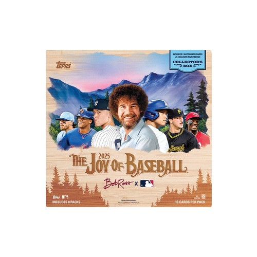 2025 Topps x Bob Ross: The Joy of Baseball Collectors Box MLB ...