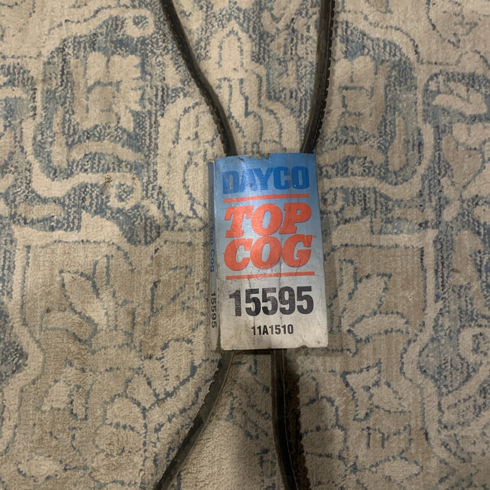 Accessory Drive Belt-VIN: T Dayco 15595 Top Cog 11A1510 Brand New | eBay