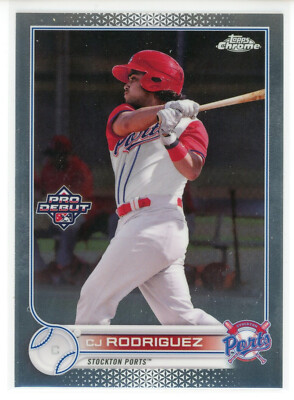 2022 Topps Pro Debut Chrome #33 CJ Rodriguez (Ports) | eBay