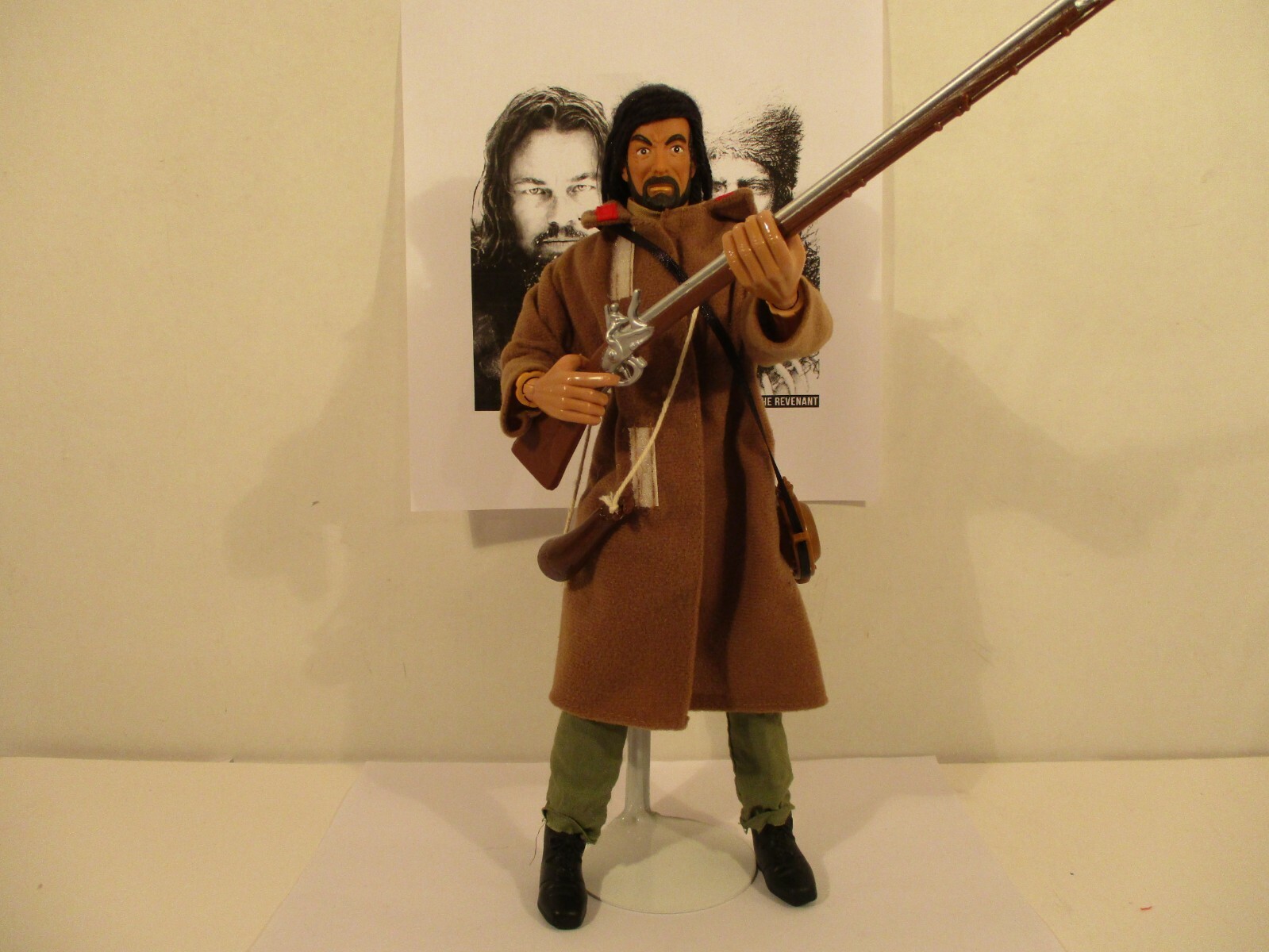 Hugh Glass frontiersman trapper tracker custom 12" figure Old West ...