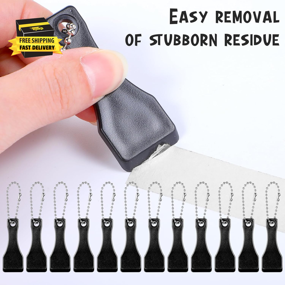 12PCS Lottery Ticket Scratcher Tool, Plastic Plastic Scraper Tool ...