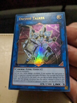 Yu-Gi-Oh! TCG Encode Talker Structure Deck: Cyberse Link SDCL-EN041 1st ...