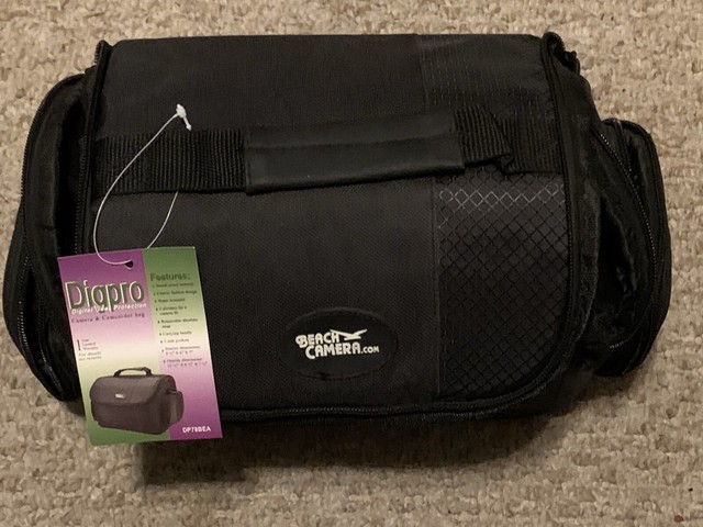 Digpro Compact Deluxe Gadget Camera Bag - DP78BEA - w/ Shoulder Strap ...