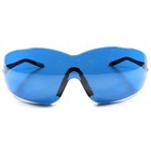 Large Oversized Blue Lens Wrap Motorcycle Riding Biker Stylish Sport ...