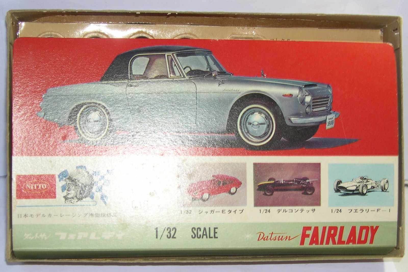 FN NITTO MODEL RACER CAR KIT DATSUN FAIRLADY 1/32 | eBay