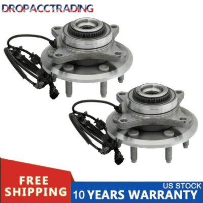 Pair 515142 Front Wheel Hub Bearing For 2011 - 2014 Ford F150 ...