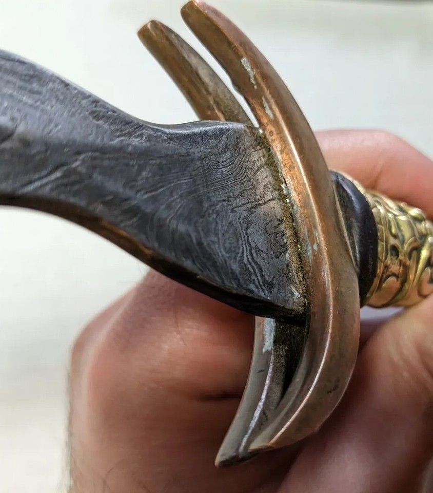 Antique Dagger Antique Athame German Flamberge Knife Melusine Hermes ...