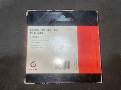 Vintage Sachs/SRAM 8-speed MTB chain PC41. New Old Stock | eBay