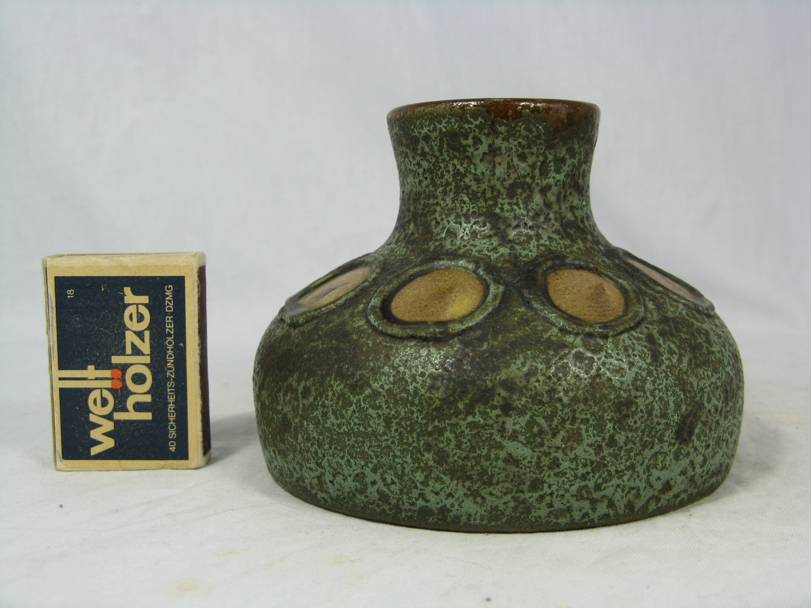 Beautiful 60´s Hans Welling Design Ceramano Keramik "Toscana" vase 164 ...