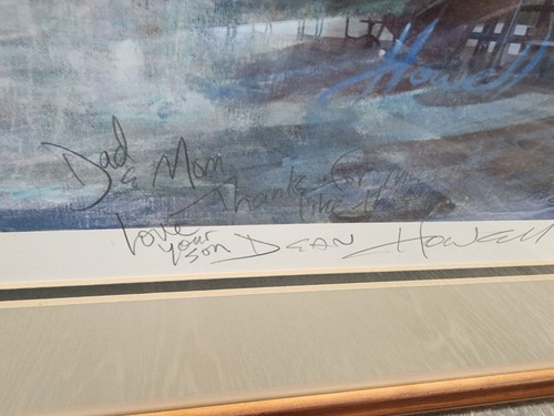 Framed Chinaman's Hat Dean Howell Art LE 8/550 30" x 36" 1988 Print | eBay