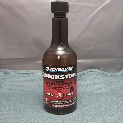NEW QUICKSILVER 8M0047922 QUICKSTOR FUEL STABILIZER 12OZ. | eBay