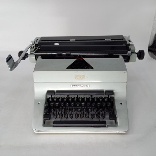 Imperial 80 Typewriter Heavy Vintage Typewriter TMK | eBay UK