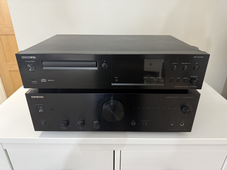 ONKYO A-9050 Integrated Amp & C-N7050 Network CD Player | eBay UK