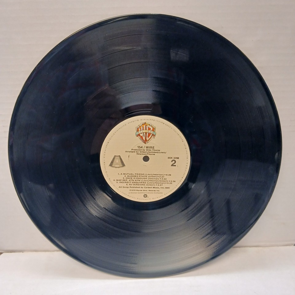 WIRE "154" LP (Warner Bros 3398, orig '79 PROMO) Post Punk | eBay