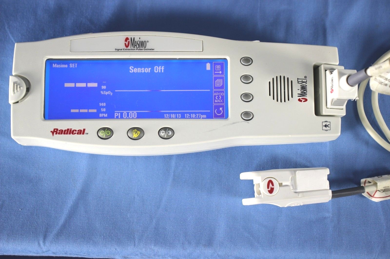 Masimo SE Radical RDS-1 Signal Extraction Patient Monitor - Warranty | eBay