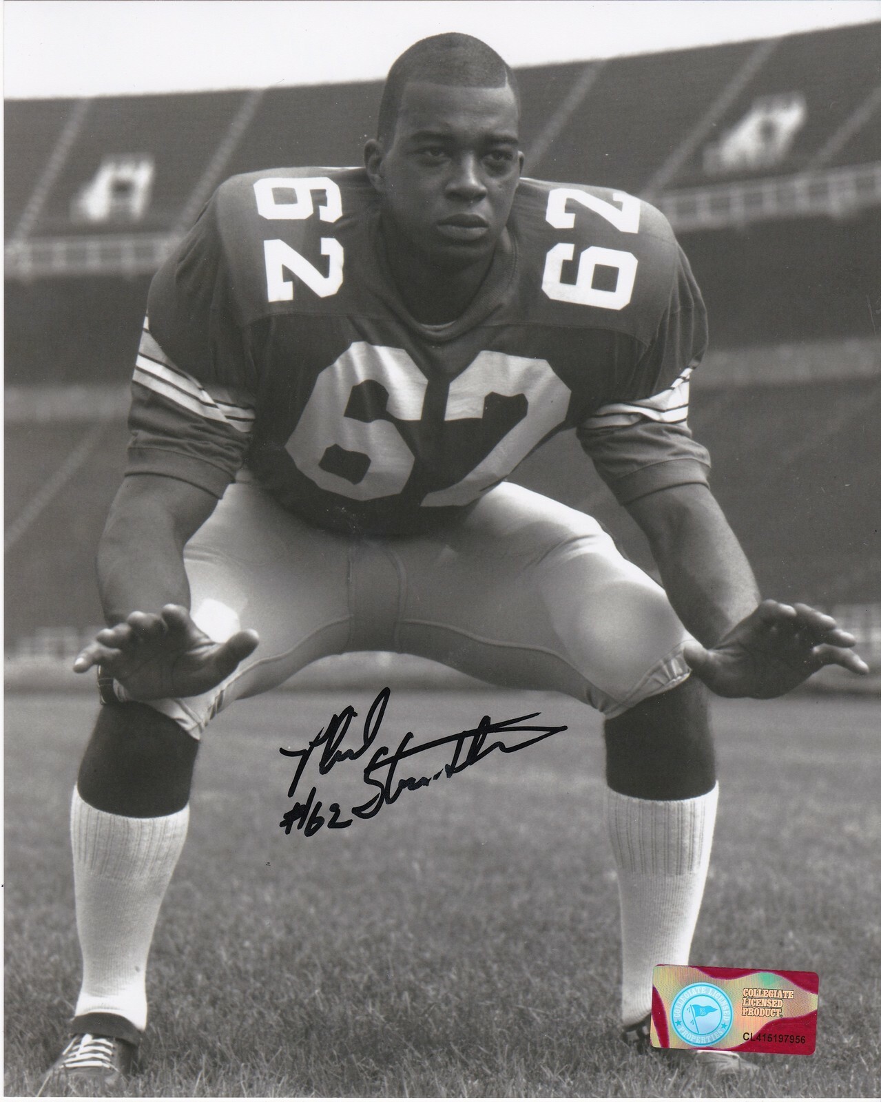 PHIL STRICKLAND OHIO STATE BUCKEYES ACTION SIGNED 8x10 | eBay