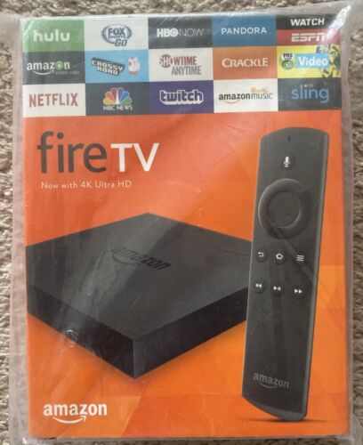 Amazon Fire TV 4K Ultra HD 2nd Generation Media Streamer Player ~NEW ...