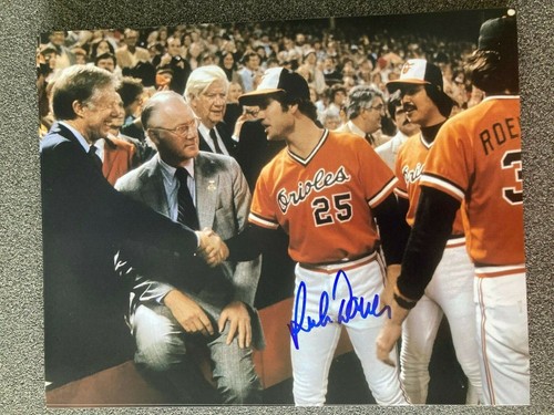 Baltimore Orioles Rich Dauer signed 8x10 W/COA | eBay