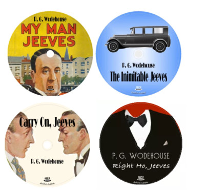 Jeeves Audiobook Collection P. G. Wodehouse in 4 MP3 Audio CDs | eBay
