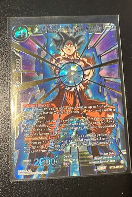 Dragon Ball Super CG | BT23-110 SR Ultra Instinct Son Goku, Divine T ...