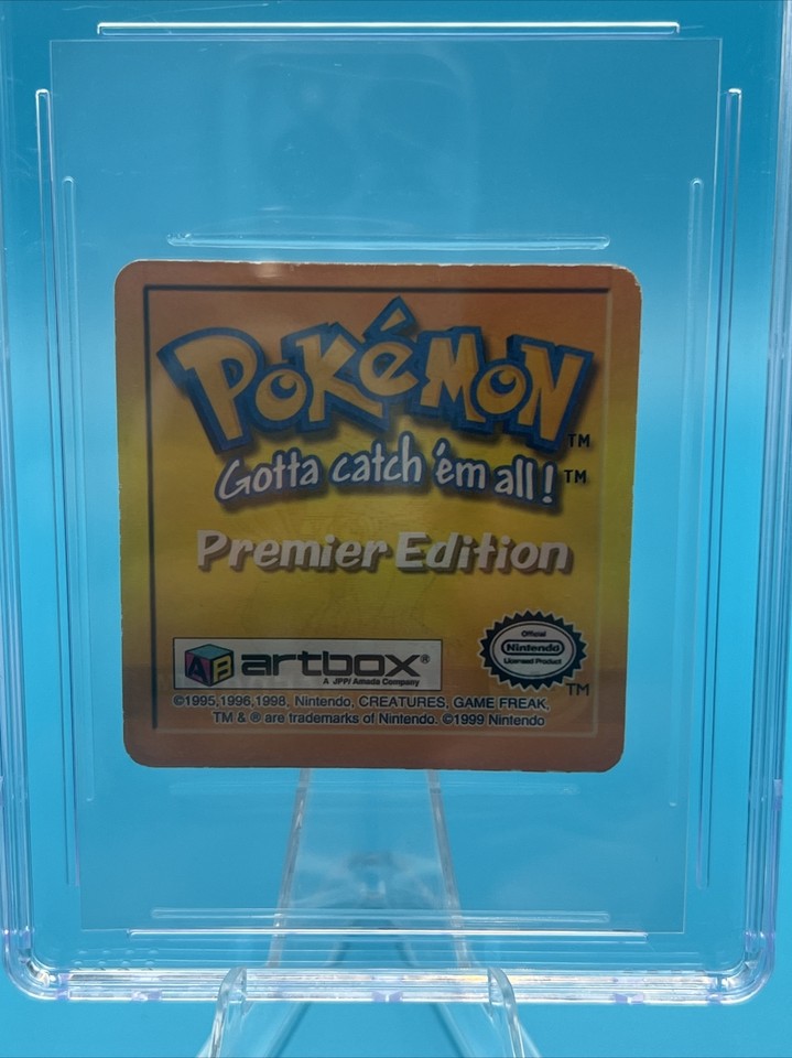 Pokemon (1999) MACHOKE/MACHOP Artbox Action Flipz Premier Ed. CGC 8.5 ...