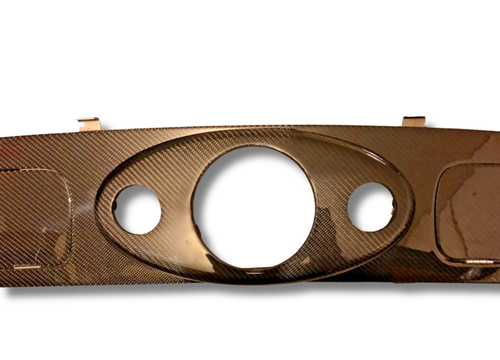 Dashboard for Austin Rover Mini , Carbon Fibre Classic Centre Dash ...