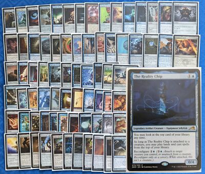The Reality Chip - Artifact EDH Deck (Custom 100 Card Commander Deck ...