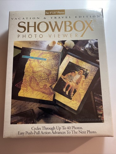 Showbox Photo Viewer Vacation & Travel Edition For 4x6 Photos (Burnes ...