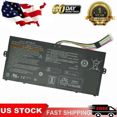 AP16L5J Laptop Battery for Acer Spin 1 SP111-32N SF514 Series 7.7V 36Wh ...