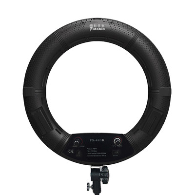48W FS-480II LED Ring Light Ajustable Lighting battery kit For Outdoor ...