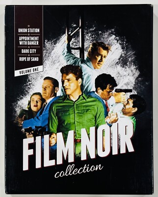 FILM NOIR COLLECTION VOLUME ONE / MYSTERY SUSPENSE BLU-RAY 4 DISC SET ...