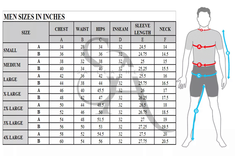 Men's Galace Style Leather Suit Genuine Lambskin Leather Suit With ...