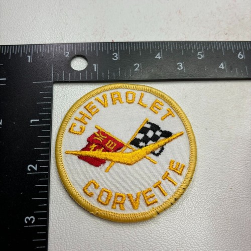 Vintage c 1980s CHEVROLET CORVETTE Sports Car Advertising Patch 49S9 | eBay