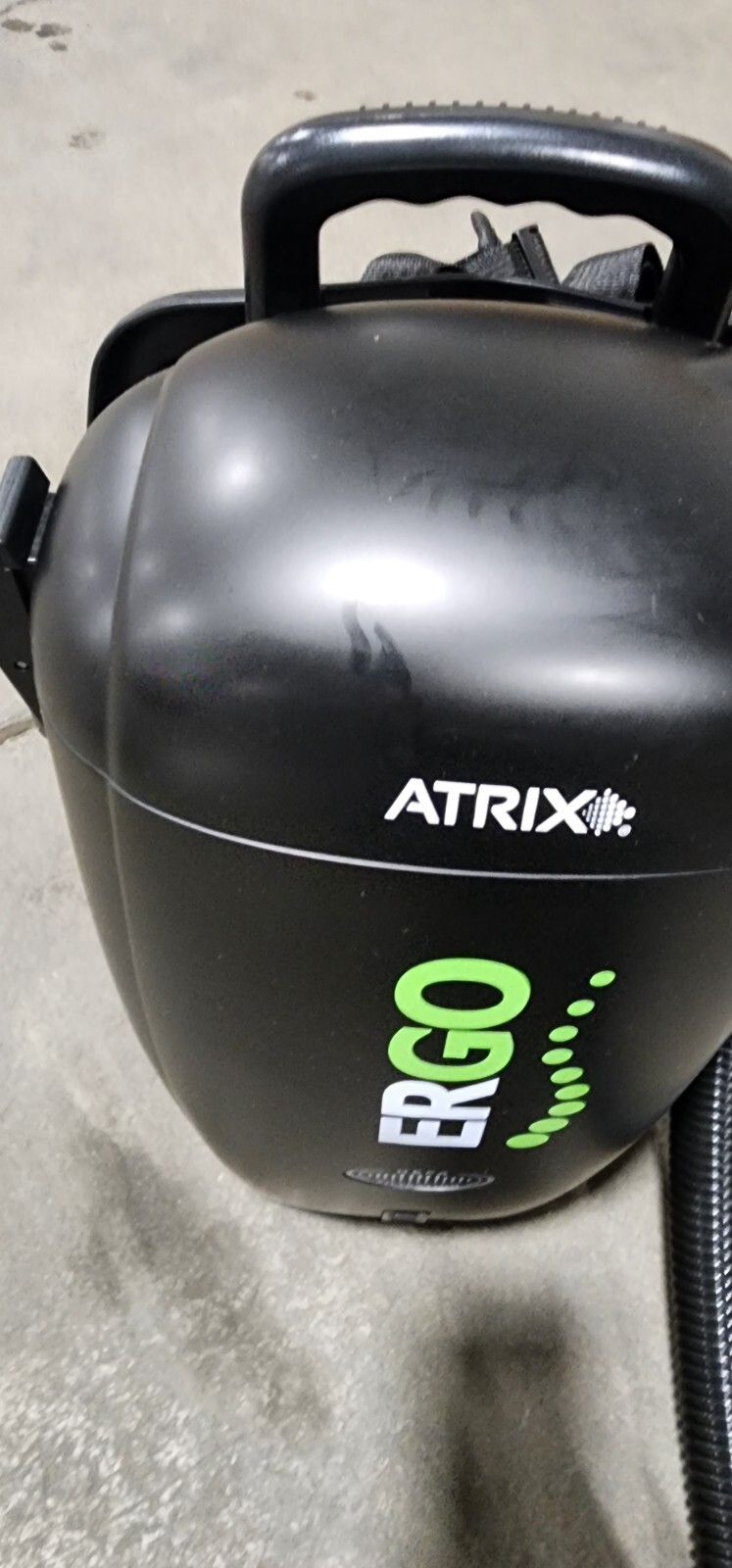 Atrix VACBP1 Black Ergo Backpack HEPA Vacuum Cleaner | eBay