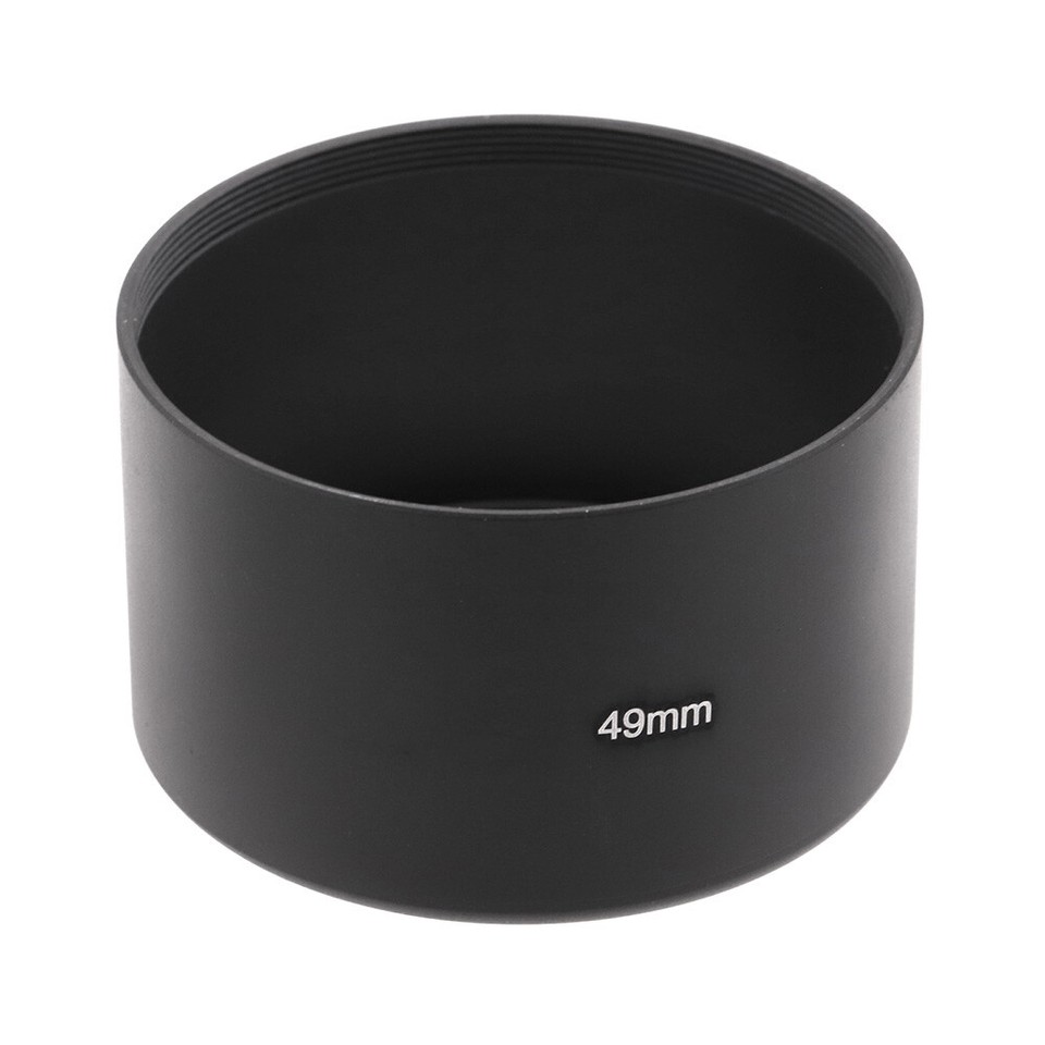 Metal Telephoto Lens Screw in Lens Hood 49/52/55/58/62/67/72/77/82mm ...