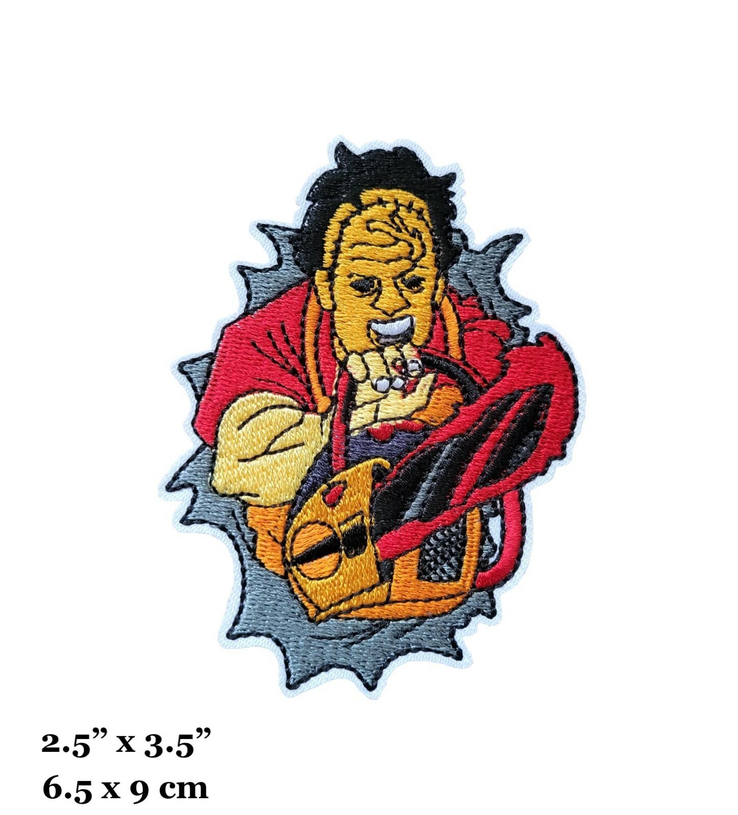 Leatherface Texas Chainsaw Massacre Horror Movie Embroidered Iron On ...