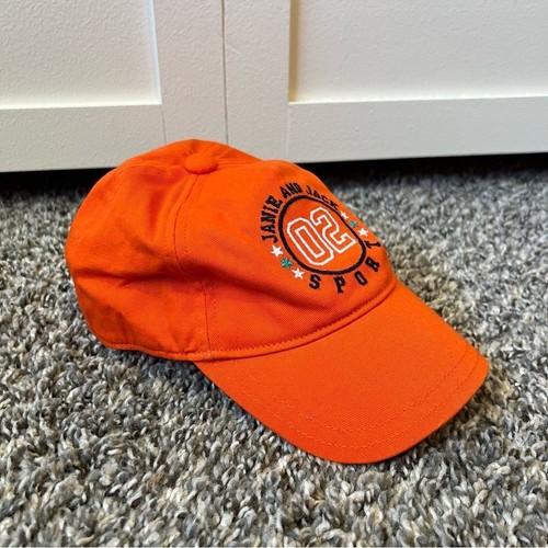Janie And Jack Sport Infant Toddler Orange Baseball Cap Size 12-24 ...
