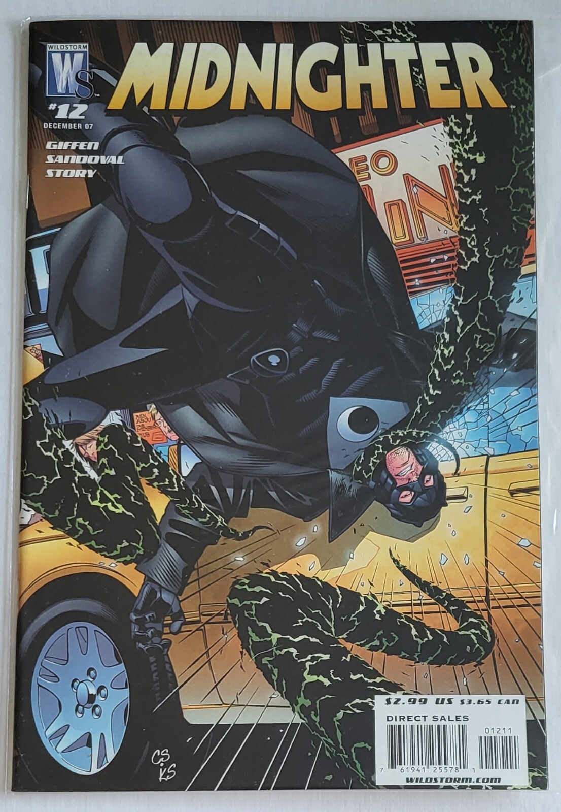 WildStorm Comic Book....Midnighter #12, December 2007, Good Condition ...